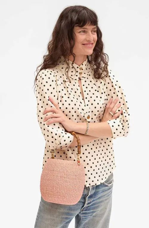 Clare V. Pot De Miel Top Handle Bag - Blush