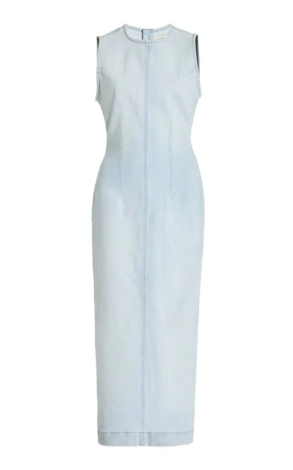 Dl1961 Esme Denim Midi Dress - Blue | Editorialist