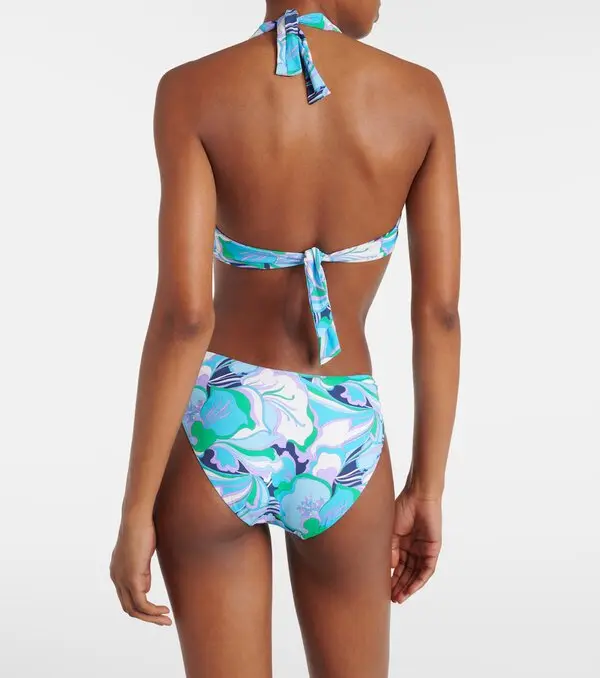 Melissa Odabash Colombia Bikini Bottom - Blue