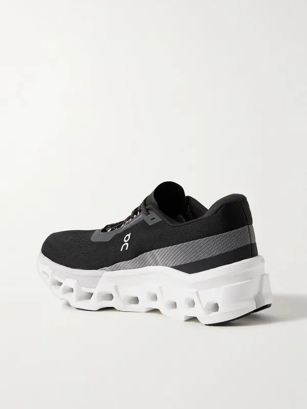 On Cloudmonster 2 Rubber-trimmed Sneakers - Black
