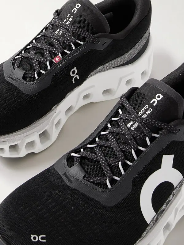 On Cloudmonster 2 Rubber-trimmed Sneakers - Black