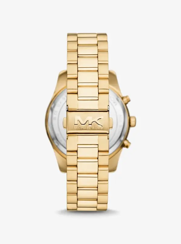 Michael Kors Lexington Chronograph Watch - Gold