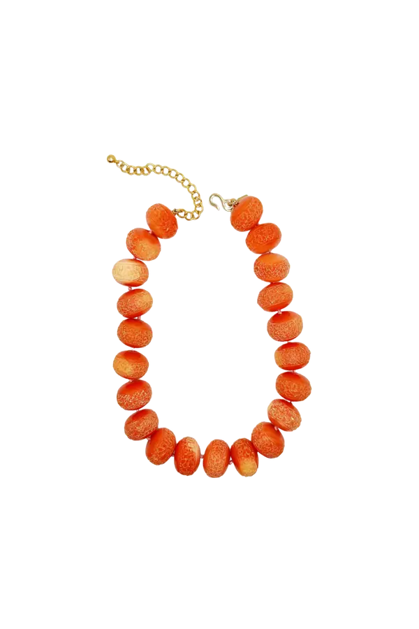 KENNETH JAY LANE Bead Necklace - Coral