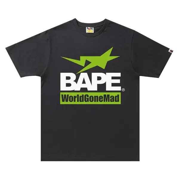 A BATHING APE Archive Graphic Tee #14 'charcoal - Black