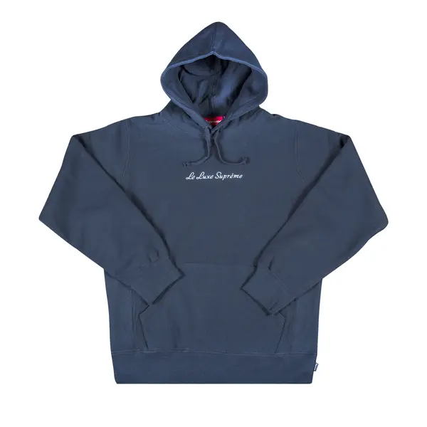Supreme Le Luxe Hooded Sweatshirt - Blue