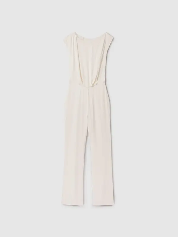 REISS Aurelia Draped Jumpsuit