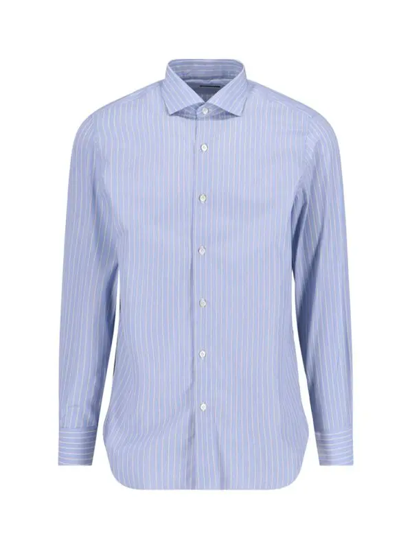FINAMORE 1925 Shirts - Blue
