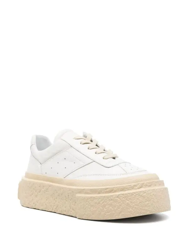 MAISON MARGIELA Contrasting-platform Sneakers - White