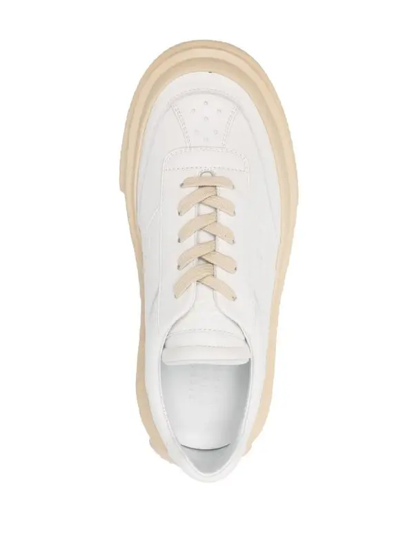MAISON MARGIELA Contrasting-platform Sneakers - White