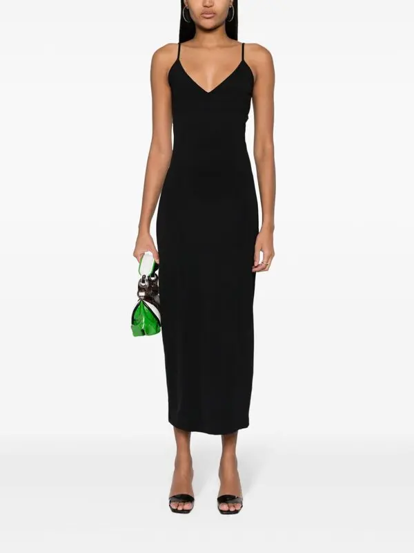 wiley long sleeve cotton jersey dress Hailey Long Sleeve Midi Dress – Activewear Well main image 0