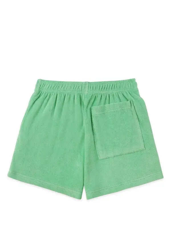 SPORTY & RICH Cotton Track Shorts
