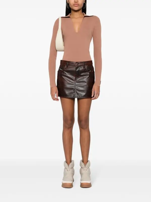 Calvin Klein Fine-ribbed Jumper - Brown