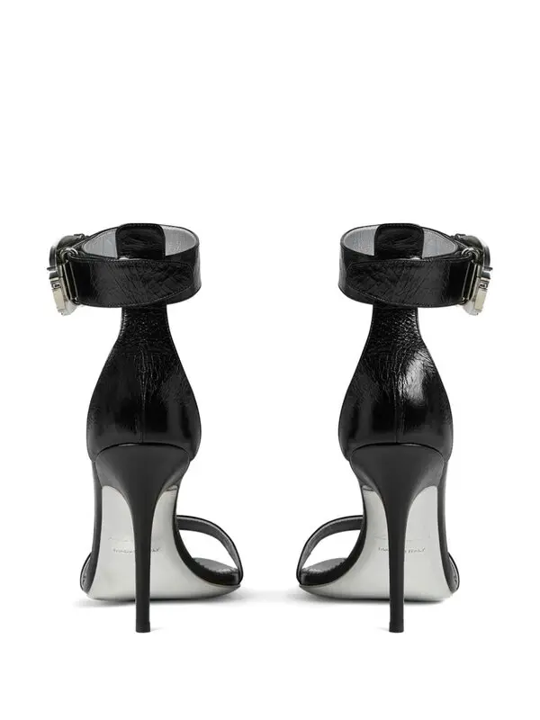 Dsquared2 Logo-plaque Leather Sandals