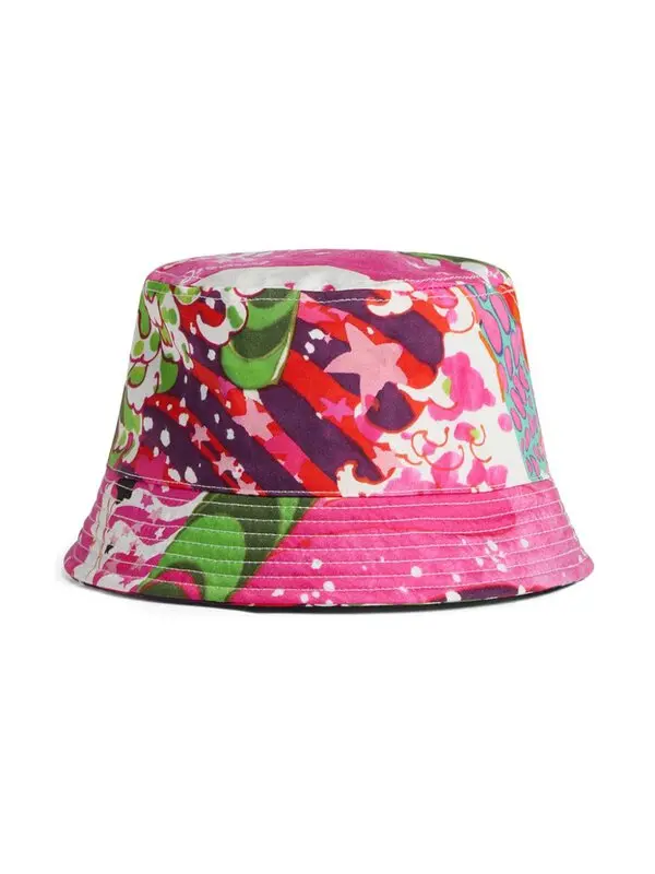 Dsquared2 Graphic-print Embroidered Bucket Hat