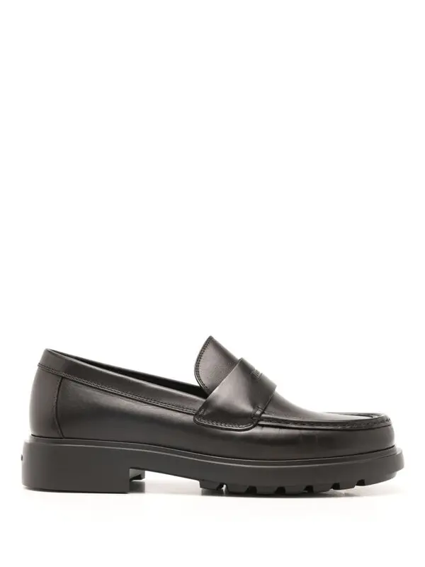FERRAGAMO Penny-slot Leather Loafers