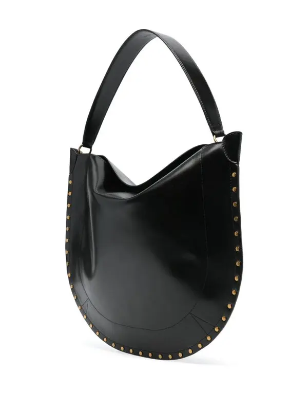 Isabel Marant Étoile Oskan Soft Shoulder Bag - Black