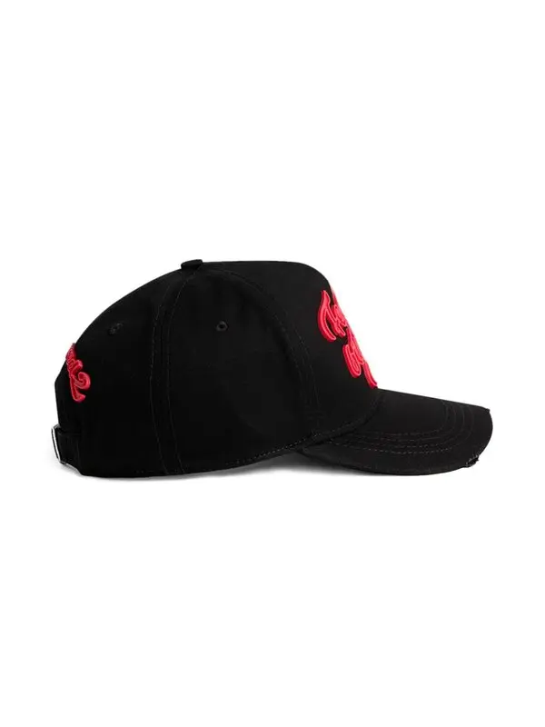 Dsquared2 Logo-appliqué Cotton Cap