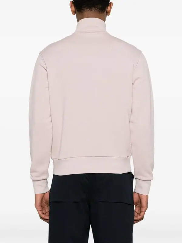 Moncler Logo-patch Cotton Sweatshirt - Pink