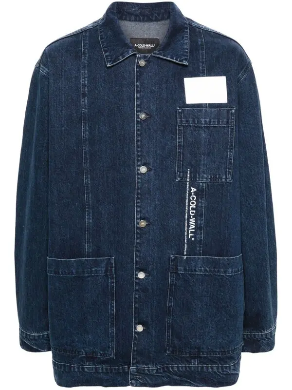 A-COLD-WALL* Logo Denim Jacket