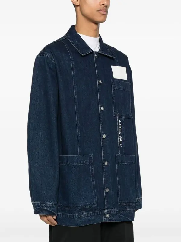 A-COLD-WALL* Logo Denim Jacket