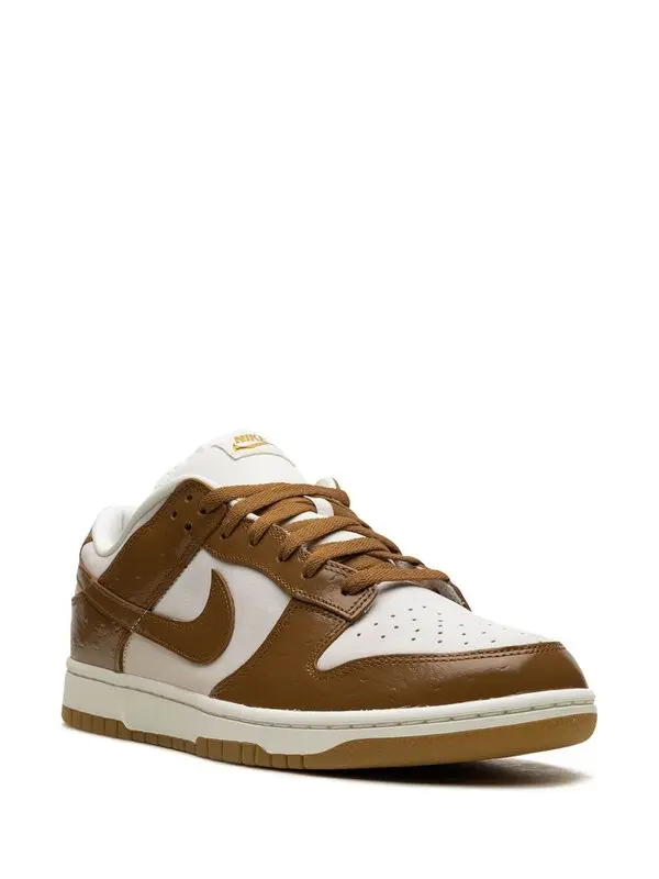 Nike Dunk Low Ostrich Sneakers - Brown