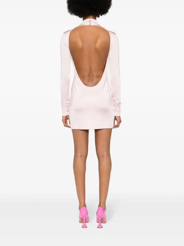 Andamane Parker Open-back Mini Dress