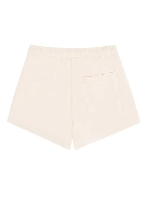 SPORTY & RICH Bardot Disco Cotton Track Shorts