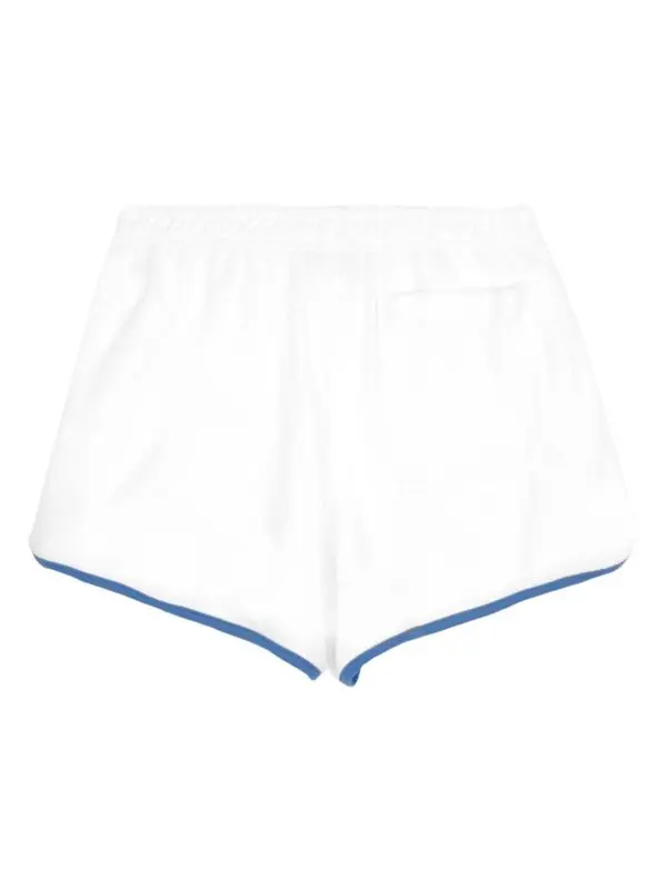 Sporty & Rich Prince Cotton Track Shorts