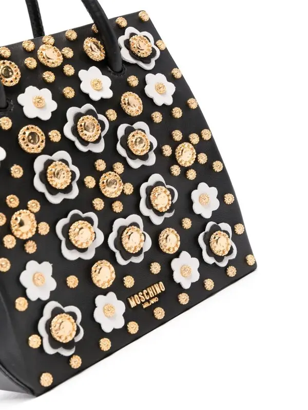Moschino Stud-detailing Tote Bag