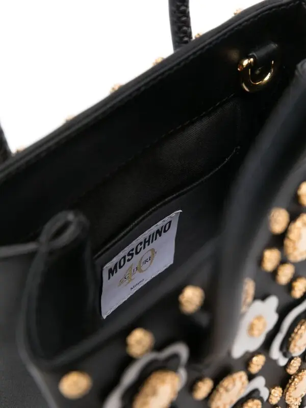 Moschino Stud-detailing Tote Bag