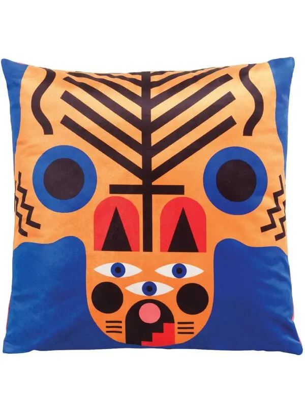 QEEBOO Oggian Teger Cushion - Blue