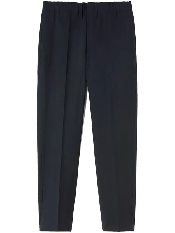 JIL SANDER Wool Tapered Trousers