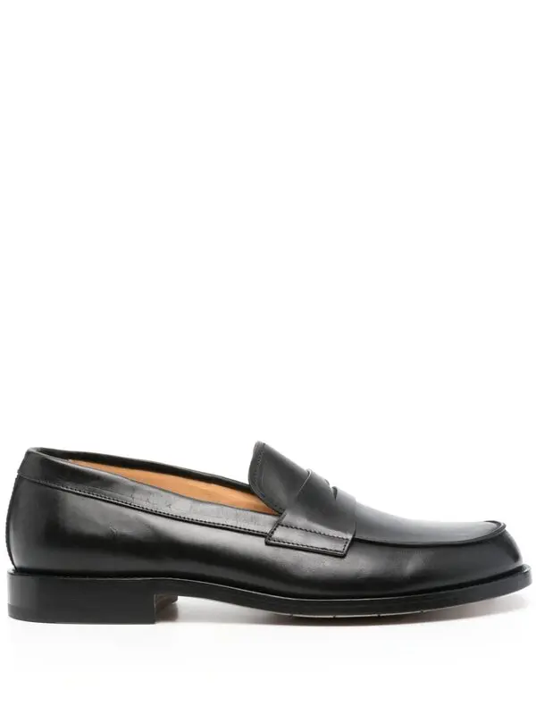 Premiata Penny-Slot Leather Loafers In Black - 31% Off  display picture 3
