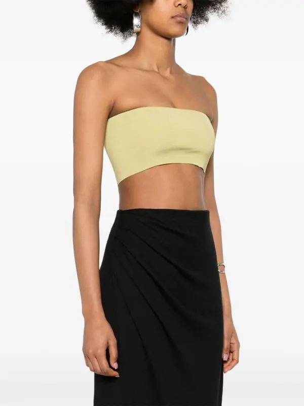 Fabiana Filippi Fine-ribbed Bandeau Top