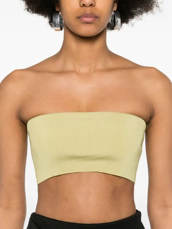 Fabiana Filippi Fine-ribbed Bandeau Top