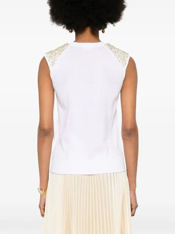 Fabiana Filippi Sequin-embellished Knit Top