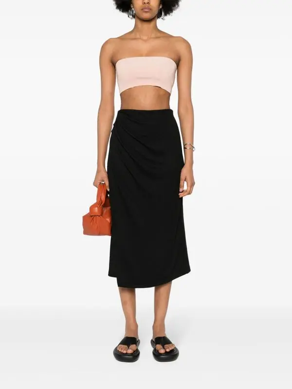Fabiana Filippi Fine-ribbed Bandeau Top