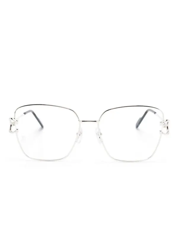 CARTIER Square-frame Glasses - Silver