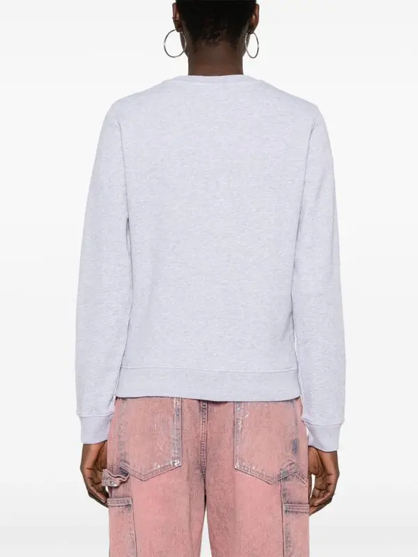 Maison Kitsuné Fox Head Cotton Sweatshirt - Grey