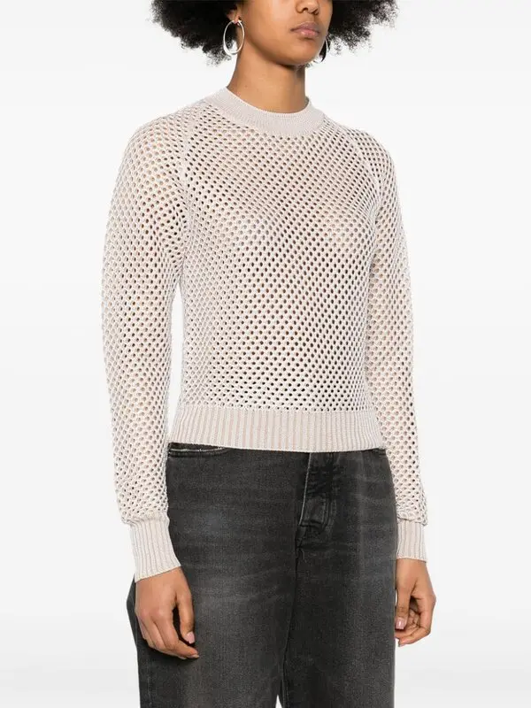 Fabiana Filippi Open-knit Jumper - Neutrals