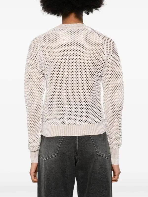 Fabiana Filippi Open-knit Jumper - Neutrals