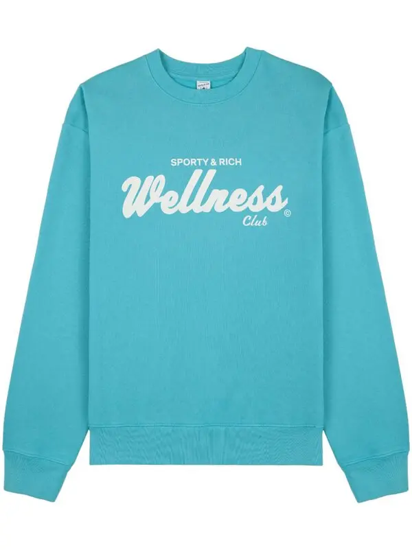 SPORTY & RICH Logo-print Sweatshirt
