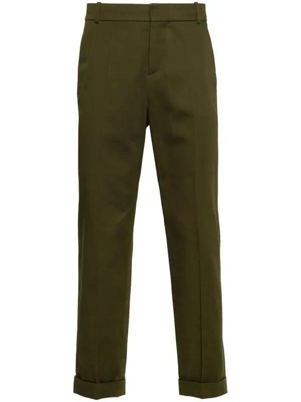 Balmain Cotton Tapered Trousers