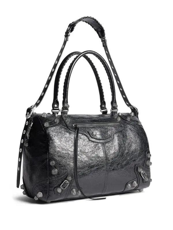 Balenciaga Medium Le Cagole Duffle Bag - Black | Editorialist