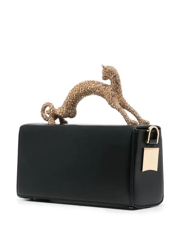 LANVIN Small Pencil Cat Tote - Black