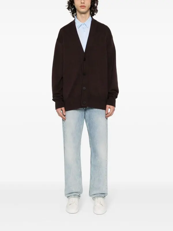 Calvin Klein Monogram-embroidered Cotton Shirt