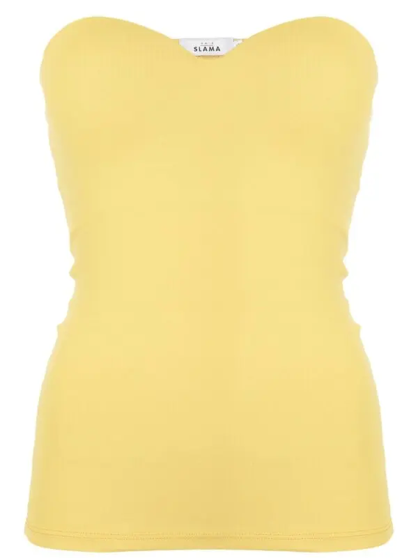 AMIR SLAMA Strapless Tube Top