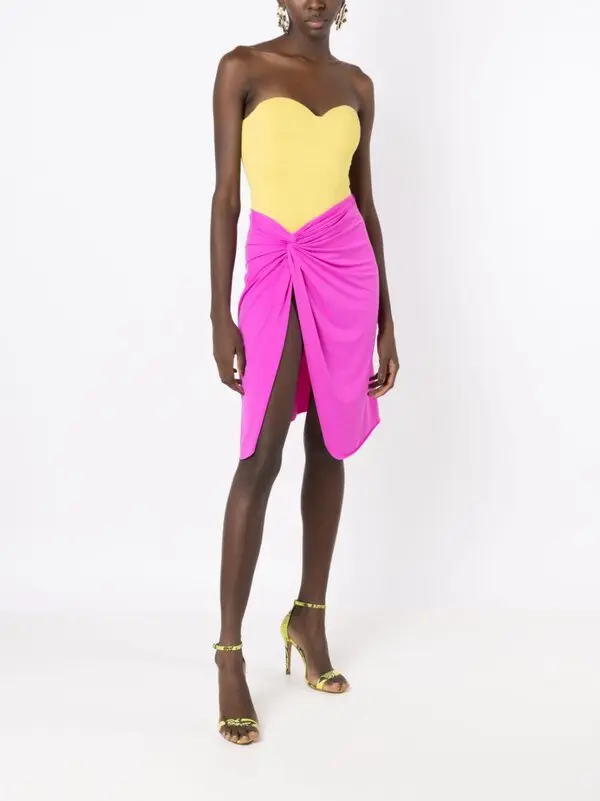 AMIR SLAMA Strapless Tube Top