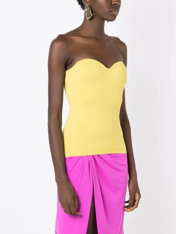 AMIR SLAMA Strapless Tube Top