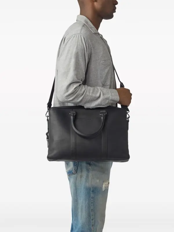 Shinola Navigator Gm Computer Briefcase - Black
